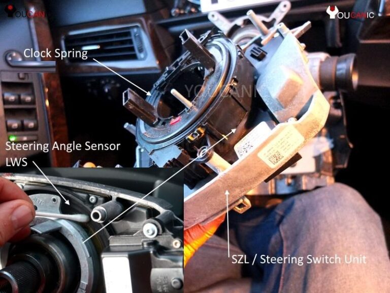 BMW Steering Angle Sensor Symptoms & Replacement