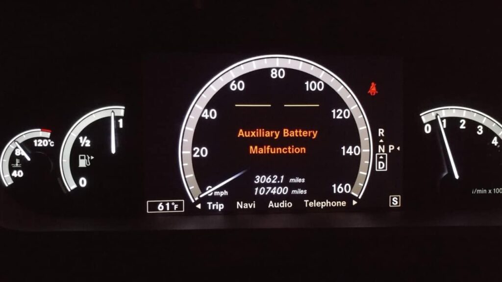 2010+ Mercedes-Benz S CL Class W221 Auxiliary Battery Replacement