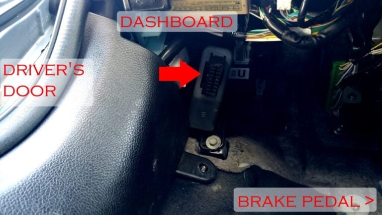 Subaru OBD2 Port Location