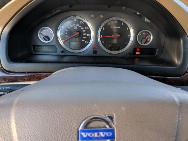 Volvo Dashboard Warning Lights And Symbols