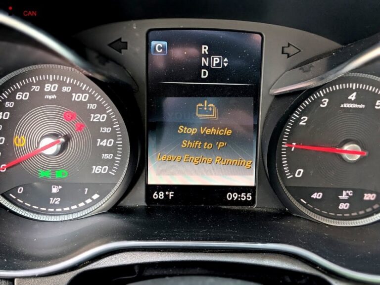 Mercedes-Benz Stop Vehicle Leave Engine Running