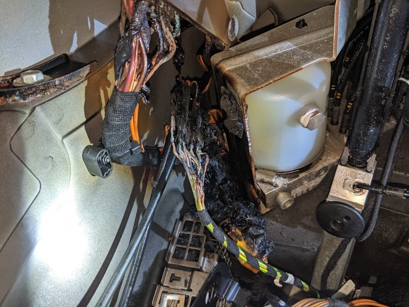 Mercedes-Benz Electrical Nightmare - Fire Caused By Convertible Pump