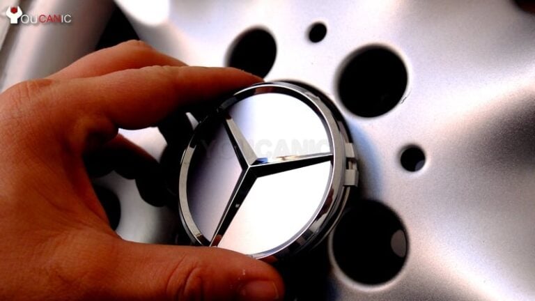 Mercedes-Benz Wheel Cap Emblem Replacement