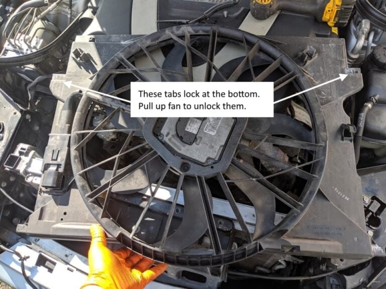Mercedes-Benz Radiator Cooling Fan Replacement | DIY