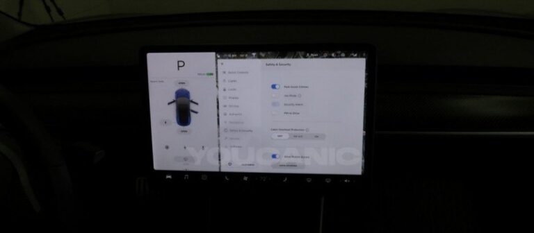 Tesla Cabin Overheat Protection Enable / Disable