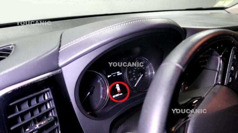 Mitsubishi Airbag System Service Required - SRS Warning Light