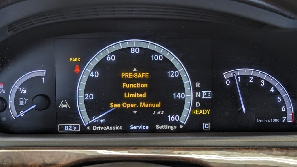 Troubleshooting Mercedes Parking Sensor Parktronic Problems