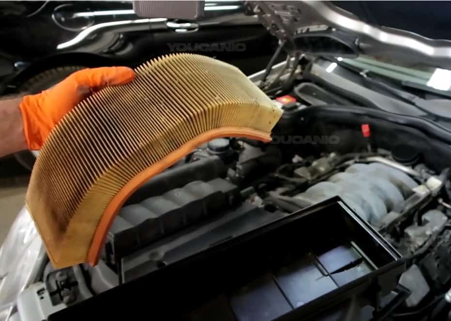 Mercedes-Benz Replace Engine Air Filter | S SL CL CLK | 320 430 500