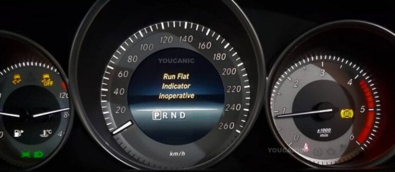 Mercedes-Benz Tire Pressure Monitor Inoperative - TPMS