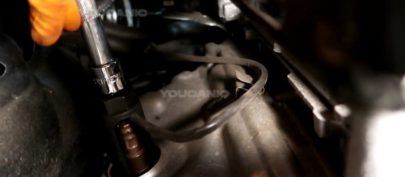 2013–2019 Nissan Sentra Upstream/Upper O2 Sensor Replacement