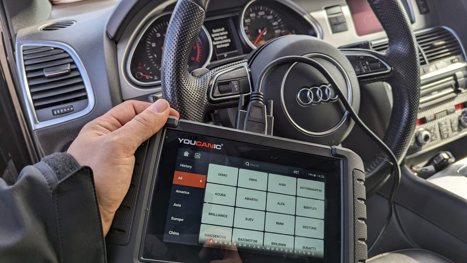 Audi Read & Clear Fault Codes
