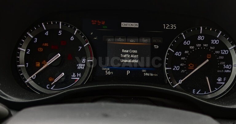 Toyota BSM & Rear Cross Traffic Alert Malfunction
