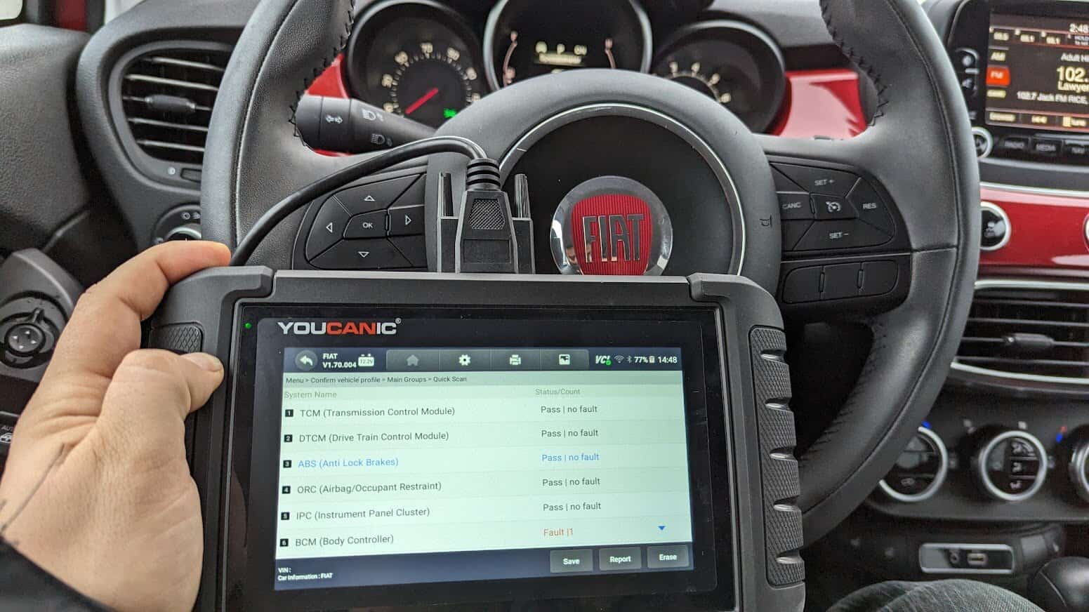 OBD-II Guide: Read & Reset Fiat Fault Codes Easily