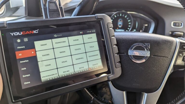 Volvo OBD-II Port Location