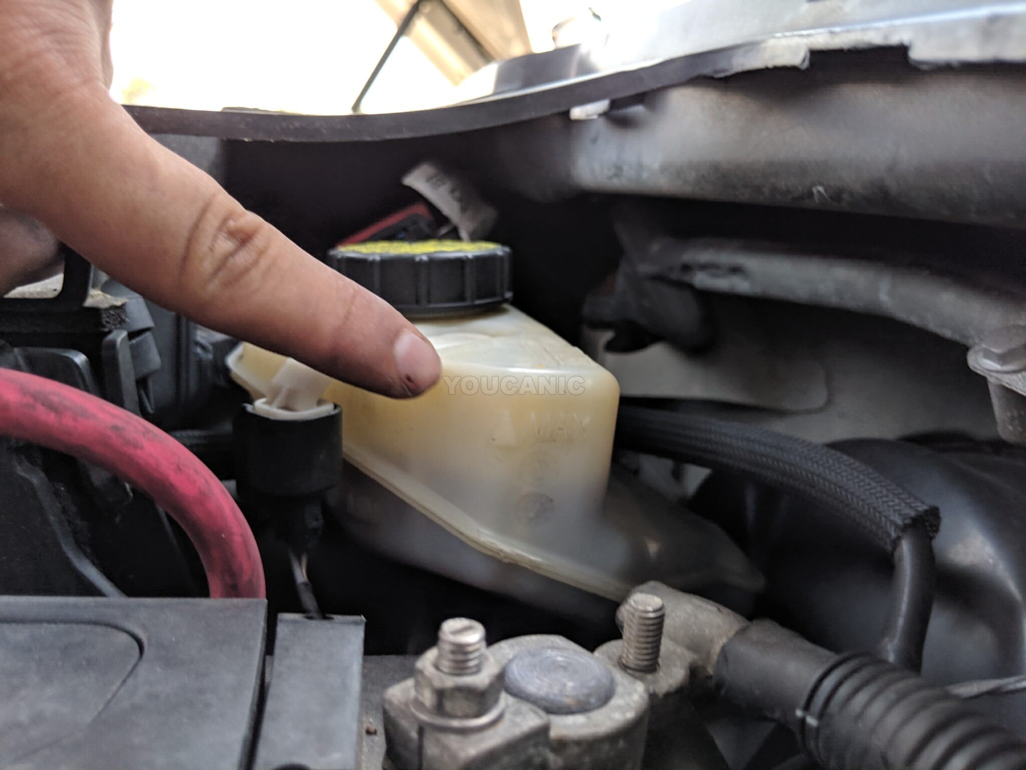 Toyota Add Or Check Brake Fluid Level