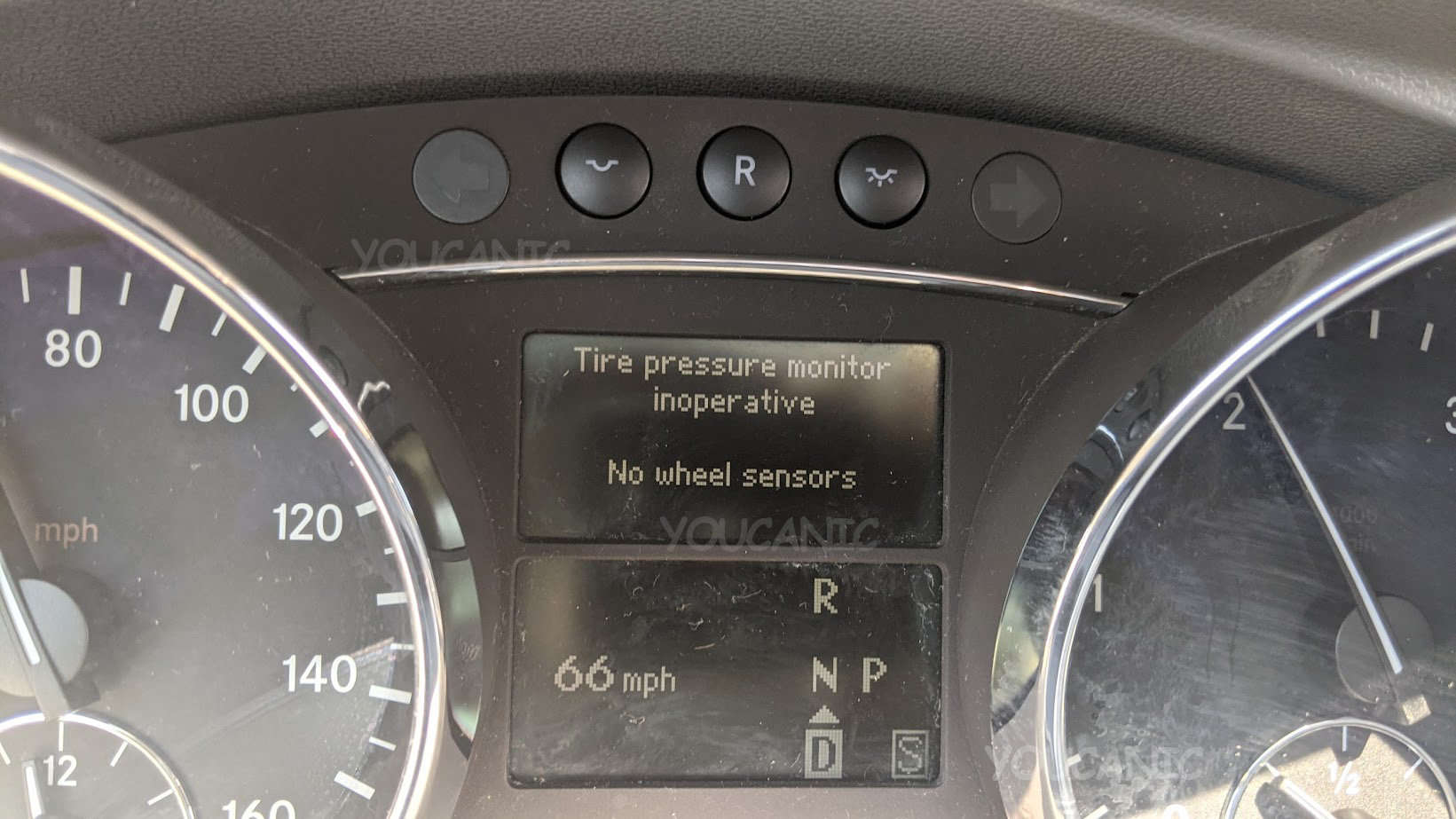 Mercedes-Benz Tire Pressure Monitor Inoperative - TPMS