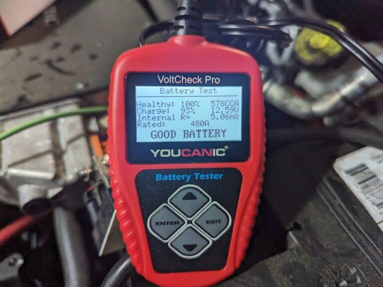 Print Battery Test Results From YOUCANIC VoltCheck Pro Battery Tester