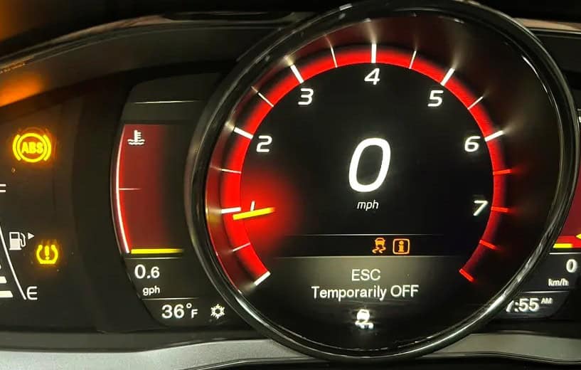 Volvo "ESC Temporarily Off" Warning: Causes And Quick Fixes - YOUCANIC