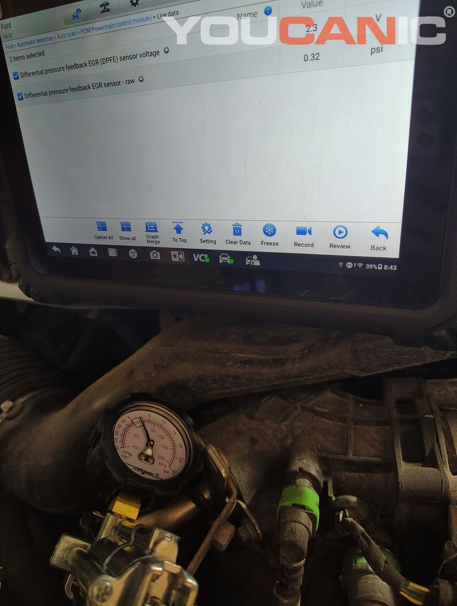 P139C On A 2016 Transit: The Downstream EGR Hose Nobody Checks